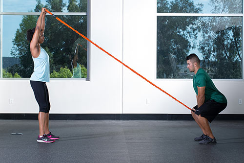 Full Body/Integrated Exercises | High-low Partner See-saw