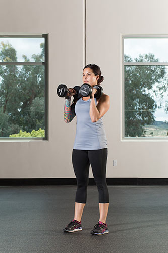 Full Body/Integrated Exercises | Squat to Overhead Press